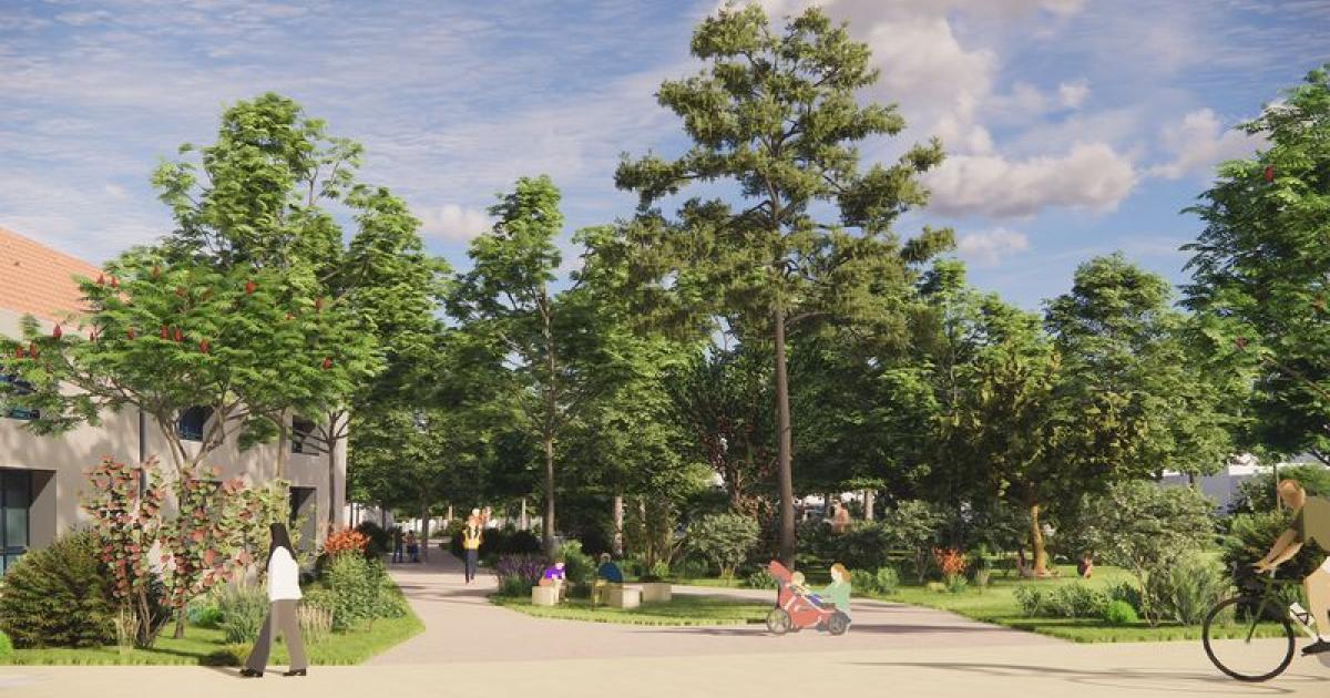 À l’ouest de Nantes, un nouveau visage pour la place Zola | Nantes ...