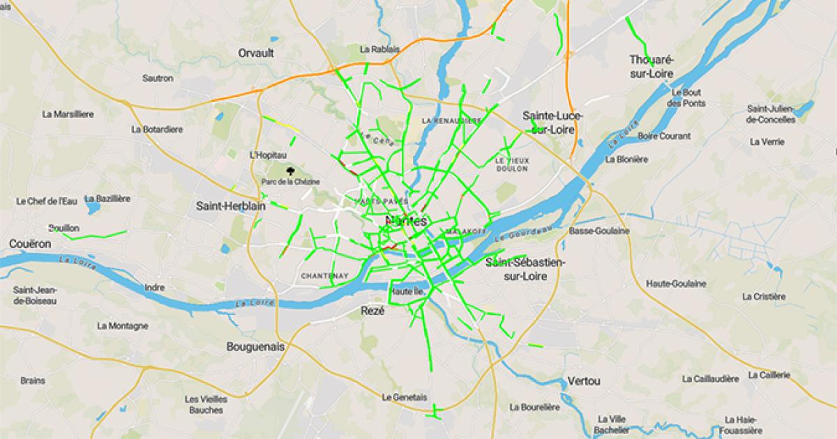Info trafic : la circulation en temps réel à Nantes et sur la métropole ...